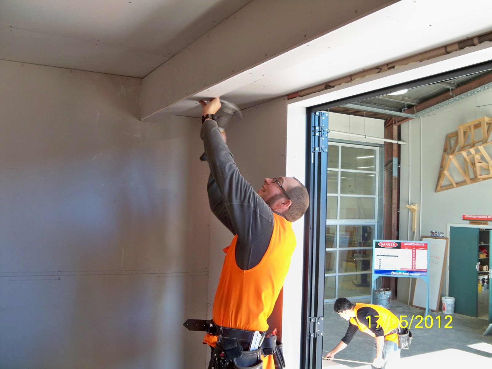 Carpentry pretrade by Kees: Interior wall lining (GIB)