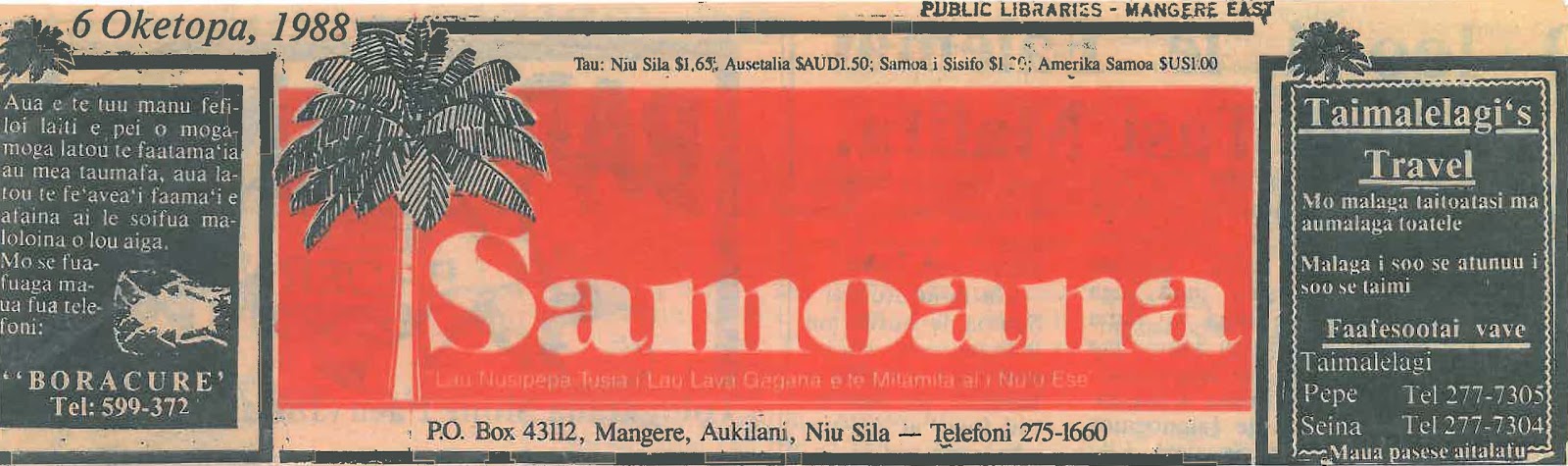 Pacific newspapers in Auckland