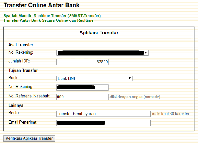 Cara Transfer Uang Menggunakan Internet Banking BSI