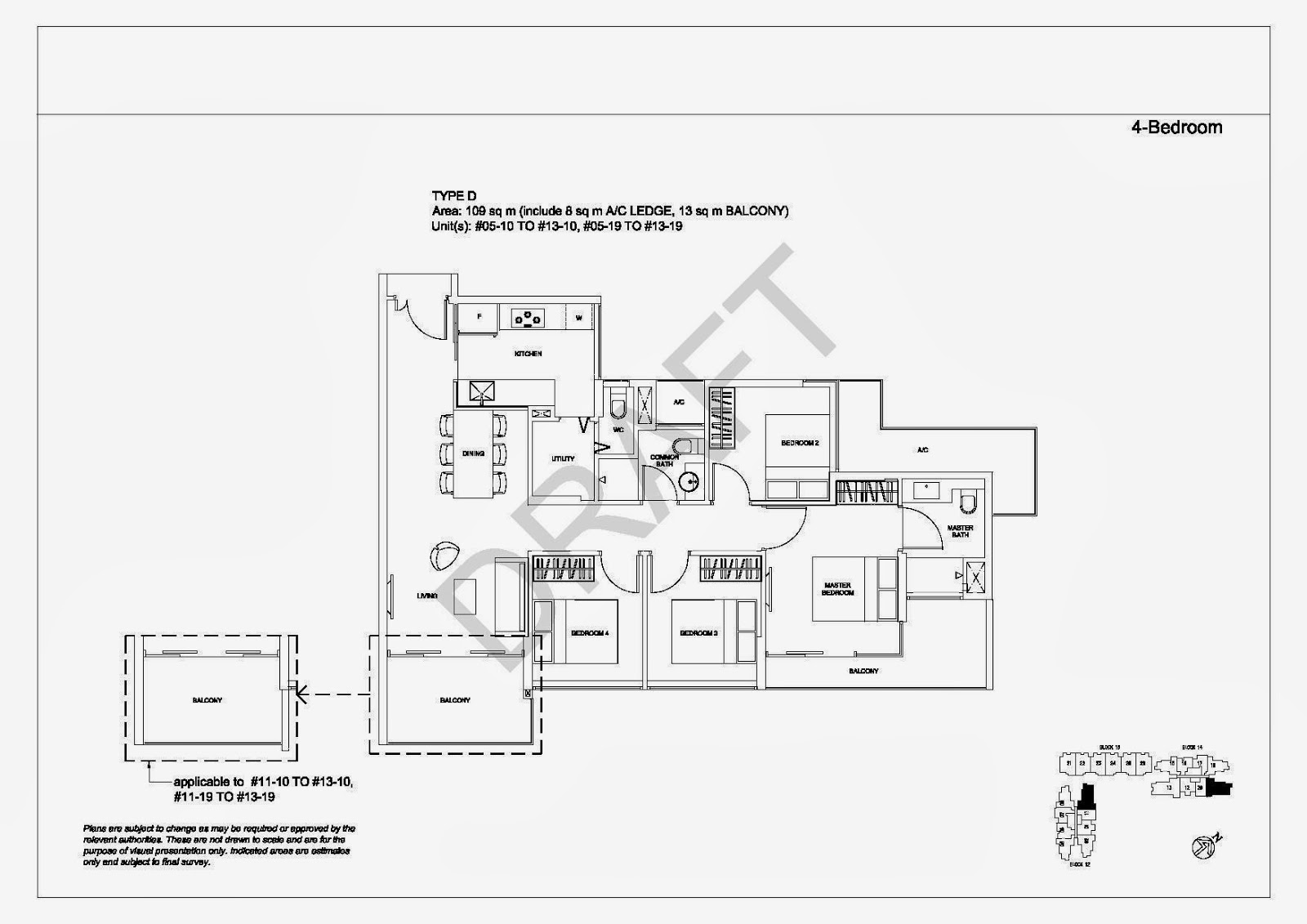Nine Residences | Junction 9 | Yishun New Development by CEL: Floor Plans
