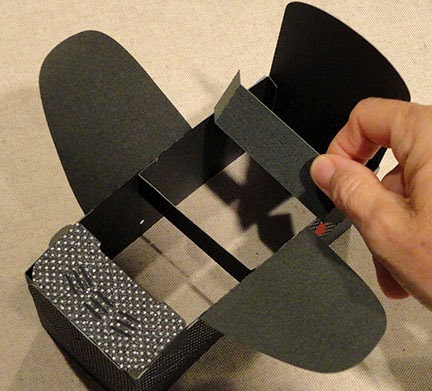 Needles 'n' Knowledge: Airplane Box Card Assembly Tutorial