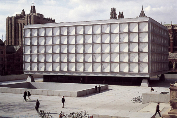 Yale Library Translucent Marble