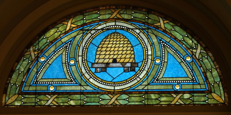 The Hedge Mason: Masonic Stained Glass