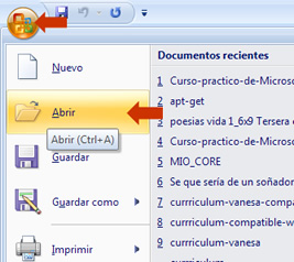 totorialdeword: como abrir un documento?