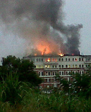 SA Weather and Disaster Observation Service: SAID-gebou in ligte laaie