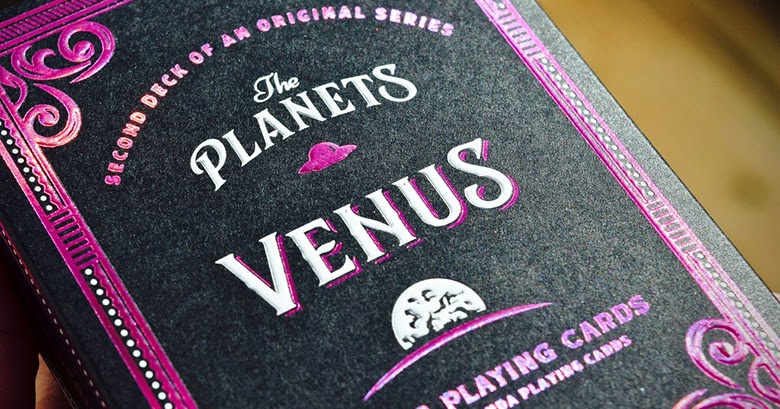 Kickstarter: The Planets- Venus Playing Cards by Vanda Playing Cards