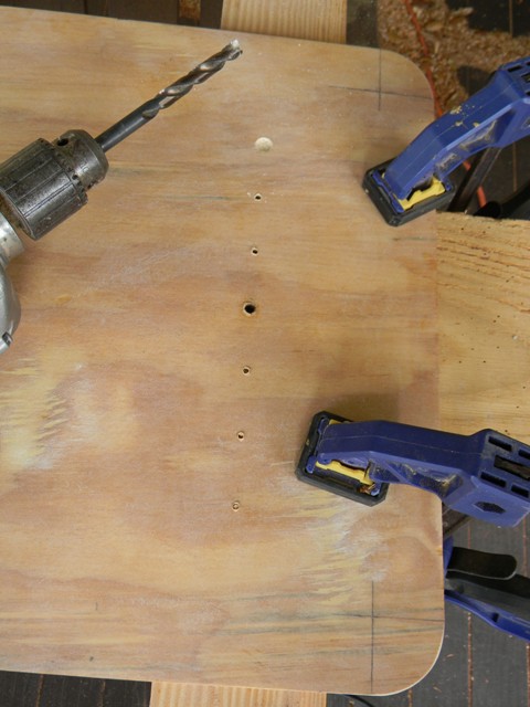 Ericson 25, Oystercatcher: Galley Table, Cockpit Table, Part 3: Making ...