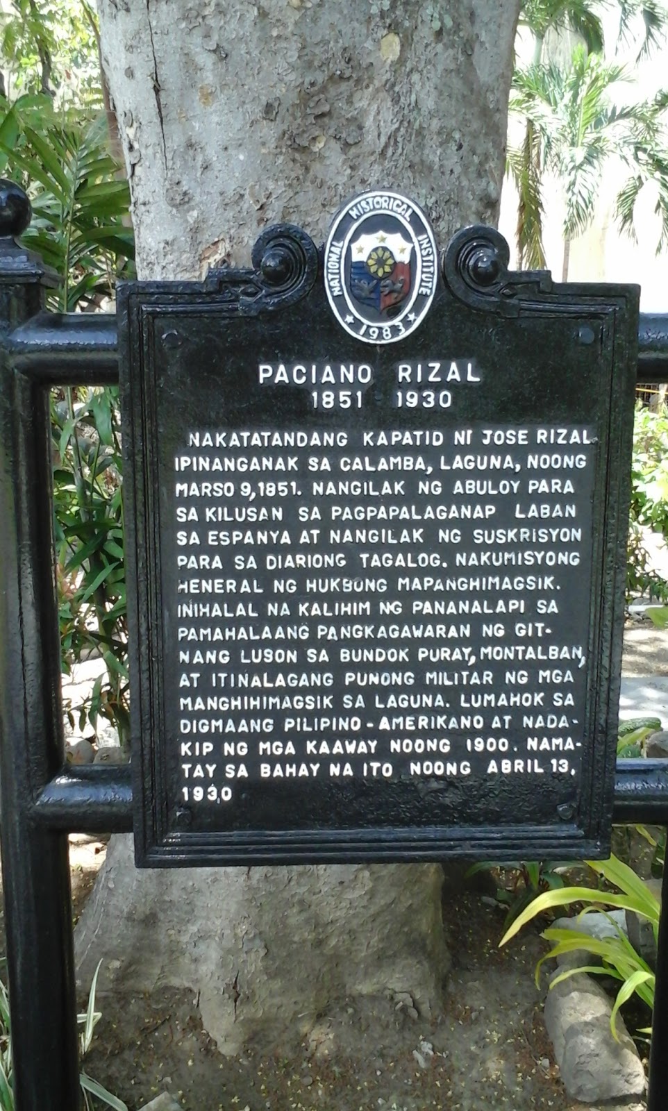 paciano rizal - philippin news collections
