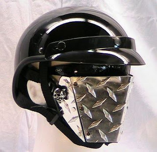 Motorcycle Helmets: Metal Face Masks