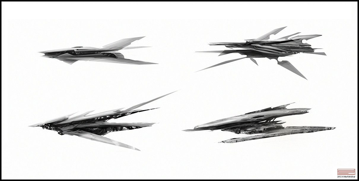 Mark Molnar - Sketchblog of Concept Art and Illustration Works: Alien ...