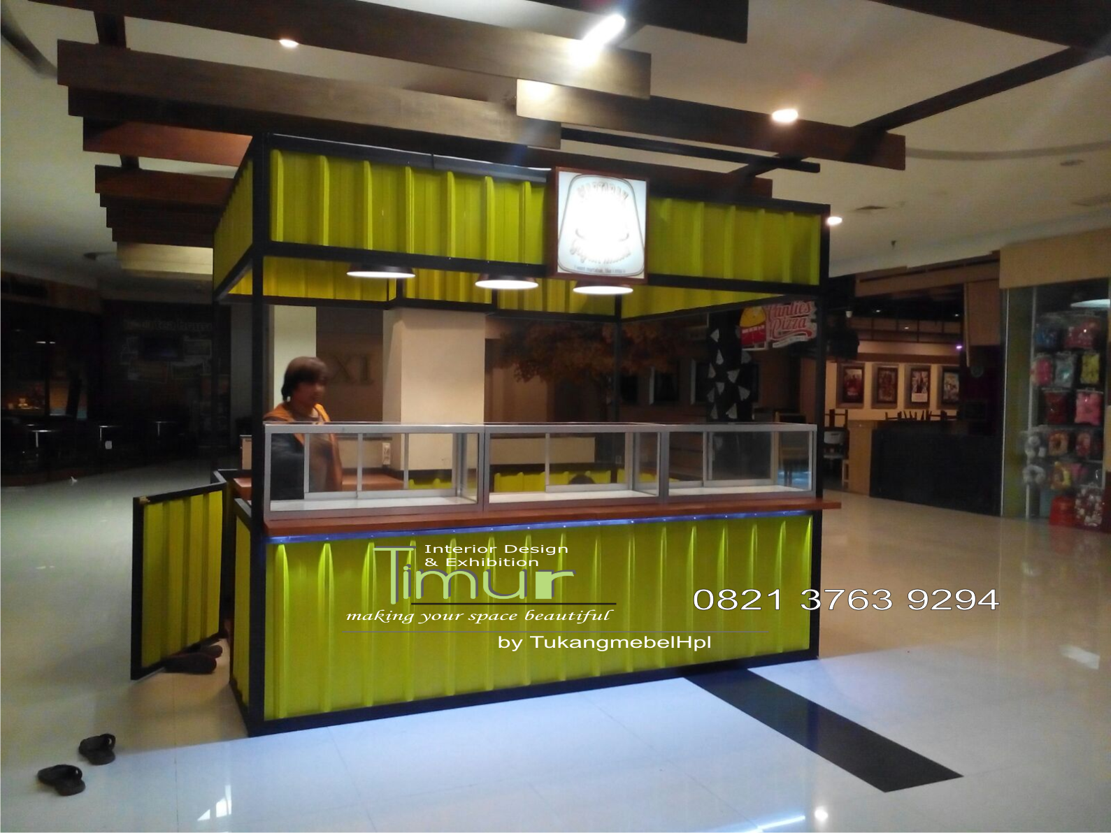 TukangMebelHPL || Interior Design booth pameran, kitchen set solo,Tv ...