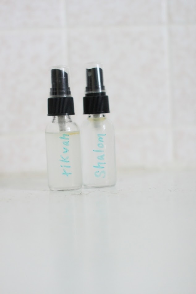 land of honey: DIY All Natural Mood Spray for Shalom and Tikvah