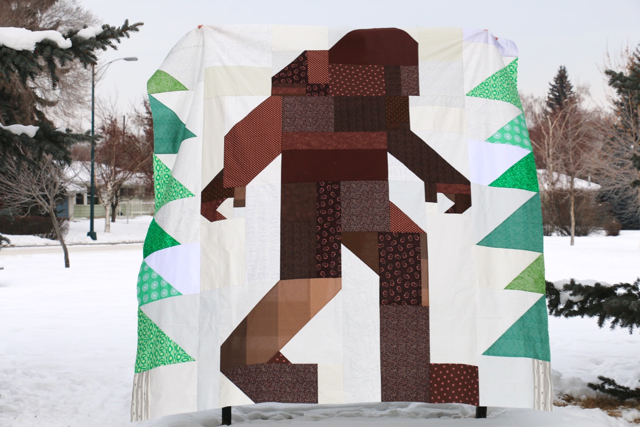 Dining Room Empire: Absolutely Legendary Sasquatch Quilt Top