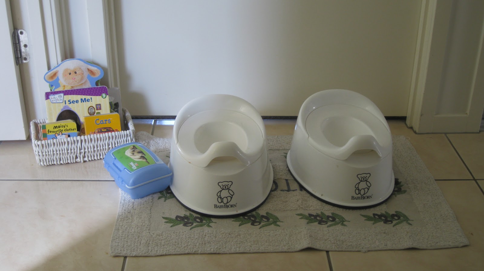 Twins and Montessori: Toilet Learning Twins - Part 4 - Prepared Environment
