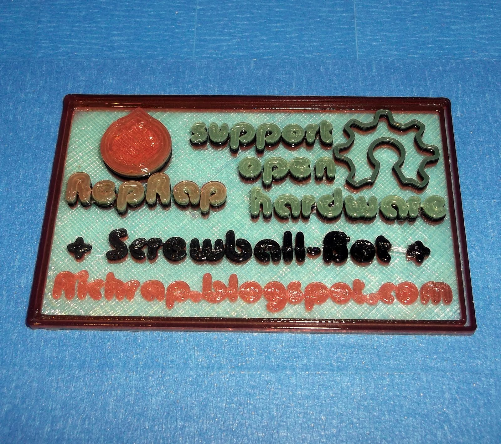 Reprap development and further adventures in DIY 3D printing: Layer ...