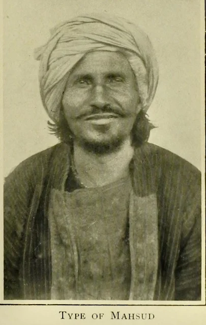 History of Pashtuns: A Mahsud, 1909
