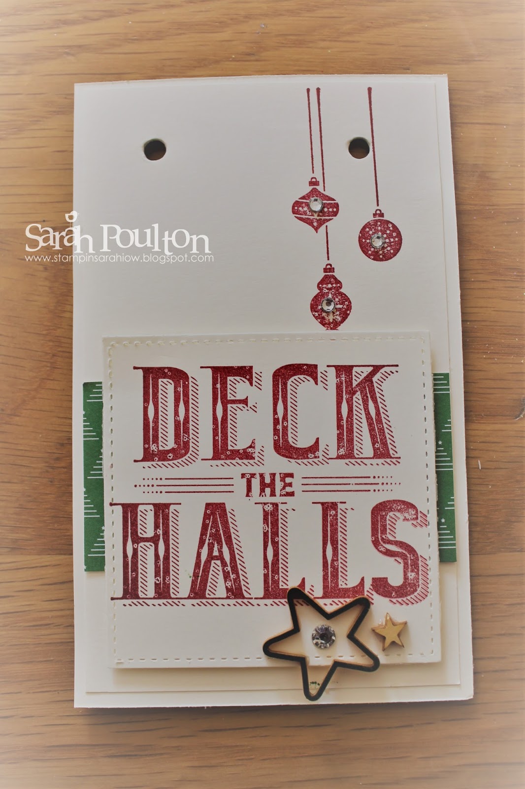 Stampin' Sarah!: A Carols of Christmas Flip Frame Tutorial from Stampin ...