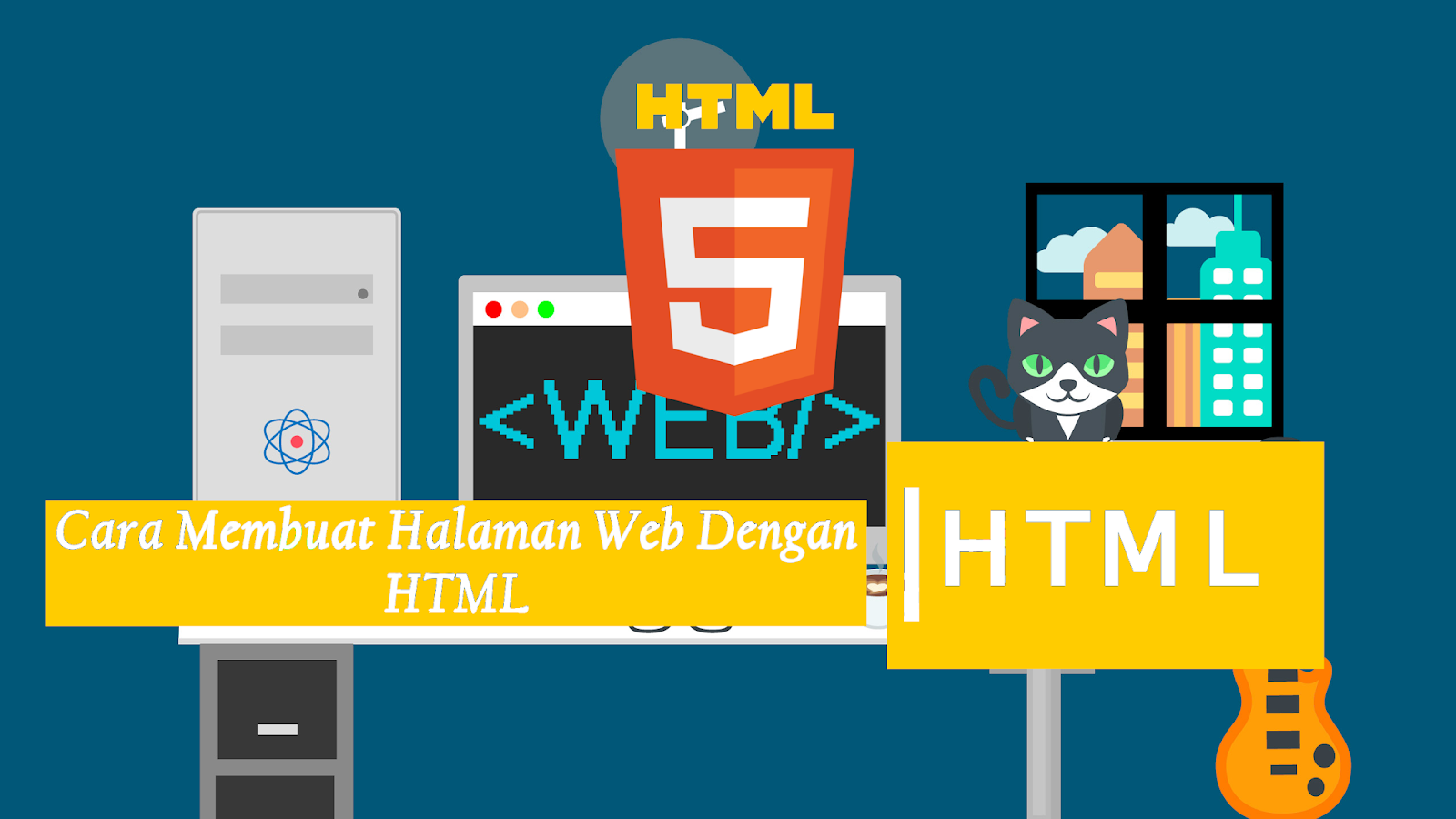 BELAJAR HTML | Cara Membuat Halaman Web Dengan HTML - Awonapa - Website dan Blogging