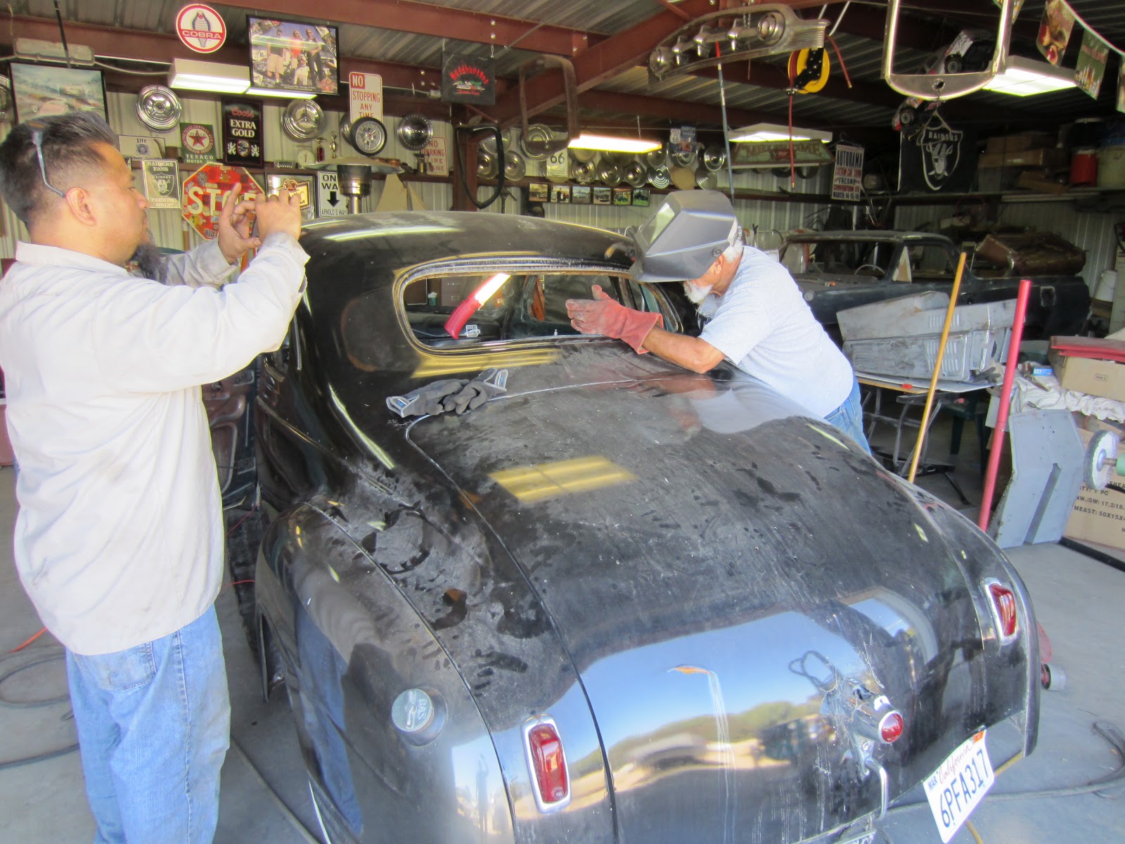 STYLISH KUSTOMS: Gilbert Robles 1941 Plymouth Kustom - A Work In ...