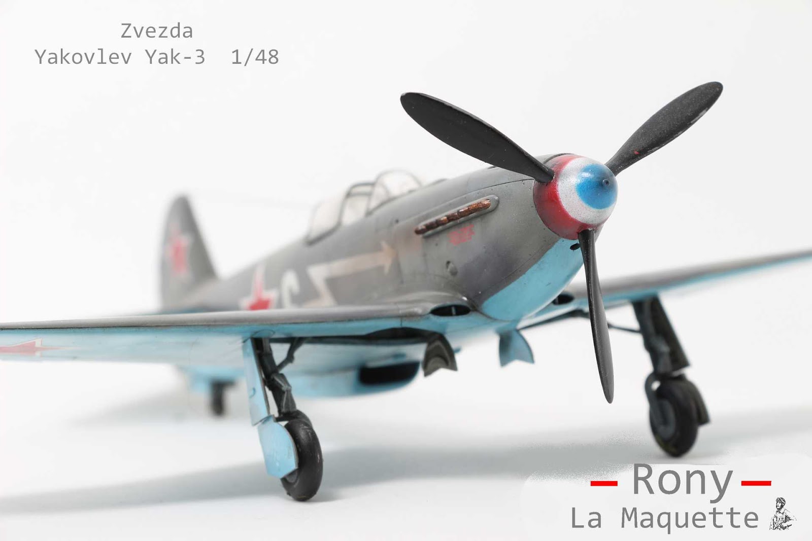 Maquette du Yak 3 de Zvezda au 1/48. | Rony La Maquette