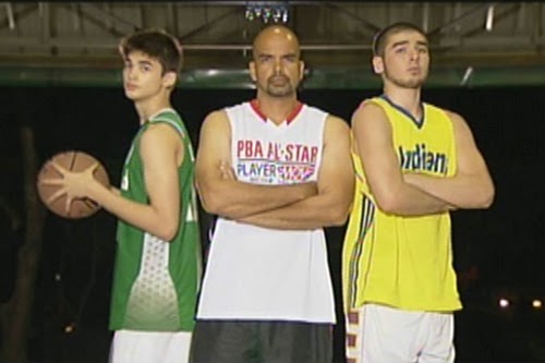 Unlimited Kanin: Father and Sons: Benjie Paras with Andre and Kobe
