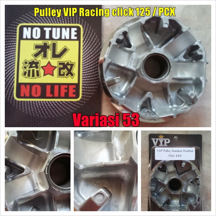 Rumah Roller atau Pulley VIP Racing Honda Vario 125 dan PCX Standard ...