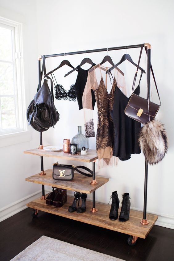 10 dreamy ideas to organize clothing racks - Daily Dream Decor