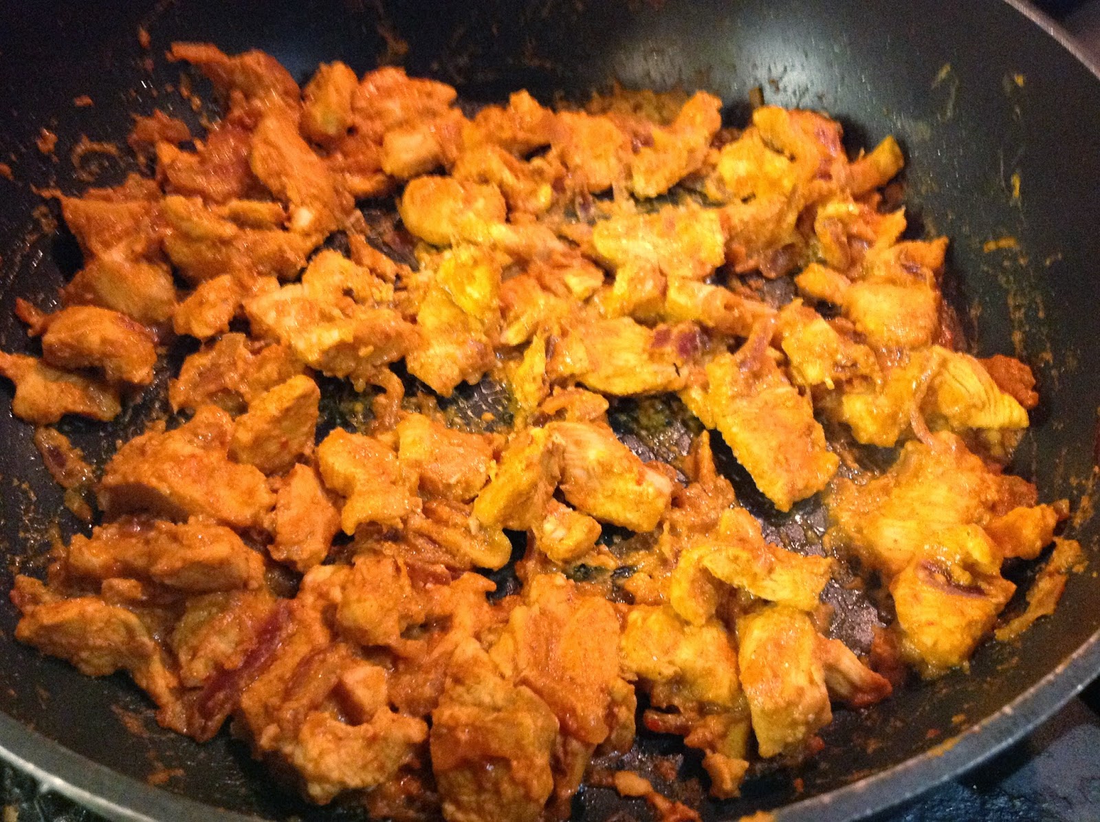 This Muslim Girl Bakes: Cheesy Chicken Tandoori Wraps