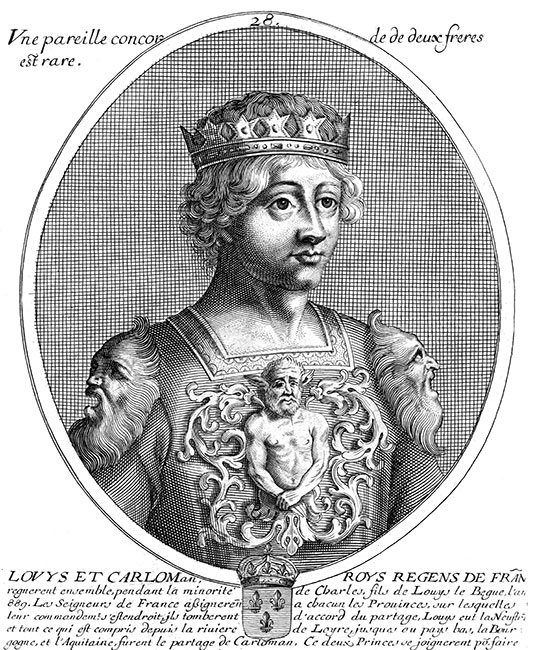 Ancient Black History: French Kings, Louis III, Louis IV