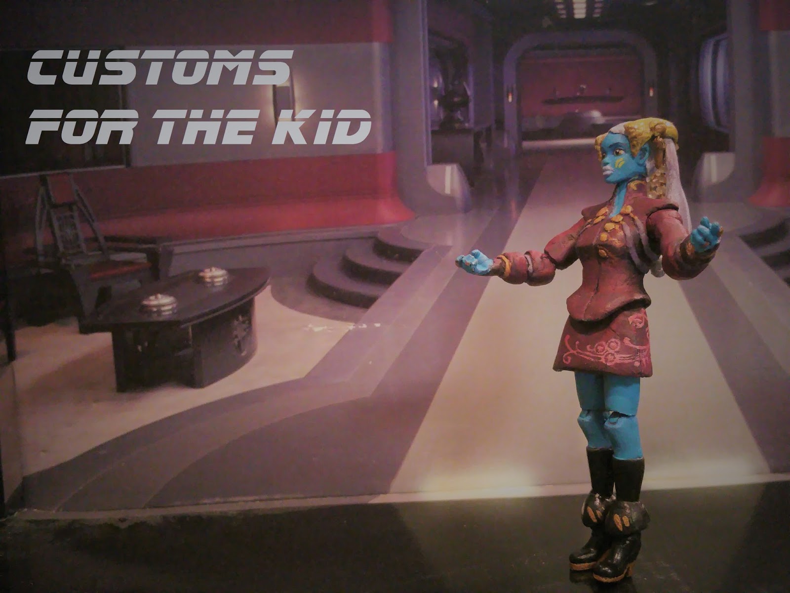 Customs for the Kid: CLONE WARS "SENATOR RIYO CHUCHI" by Elias of ...