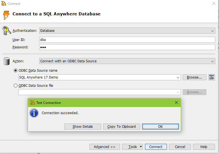 Hodentekmsss Problem Connecting To Sql Anywhere 17 To Power Bi Using Ole Db