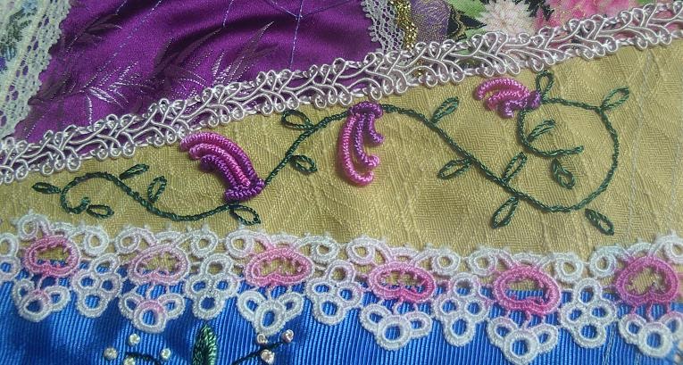 Shawkl Designs: More Brazilian Embroidery