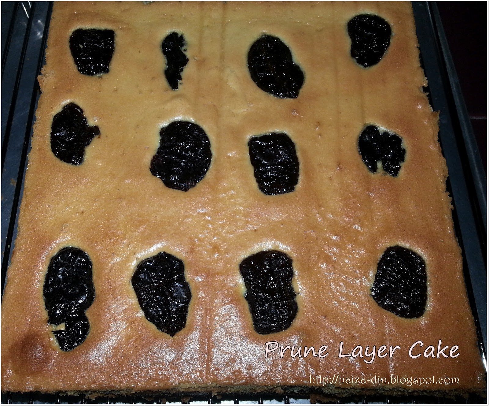 CoOkInG Is LiKe LoVe........: Prune Layer Cake