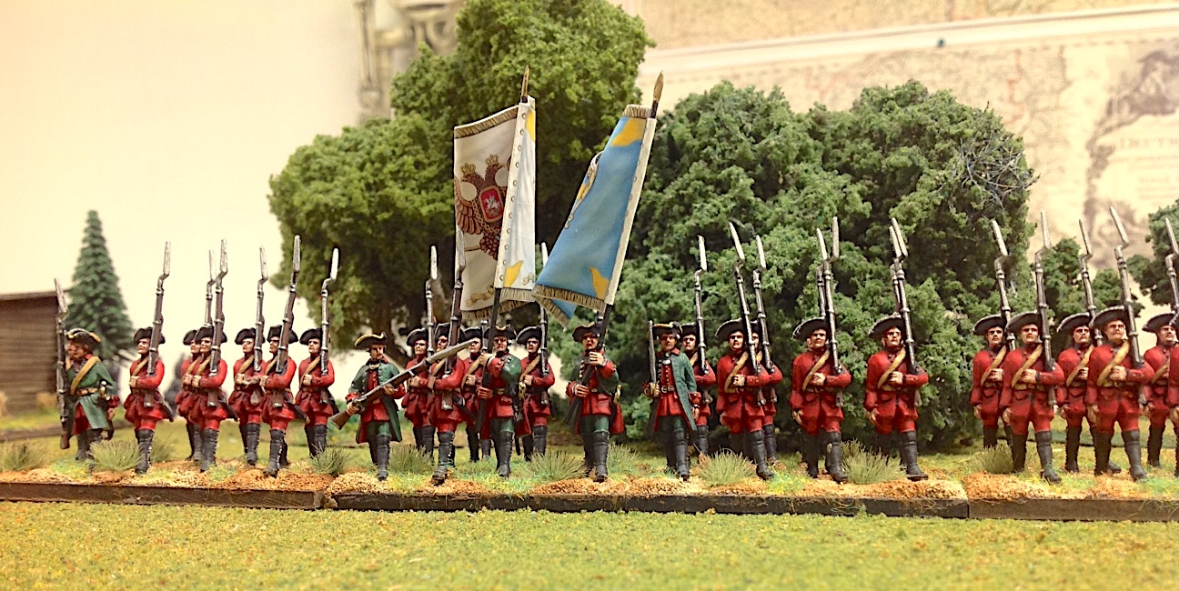 Der Alte Fritz Journal: New Minden Russian Musketeers - summer kit