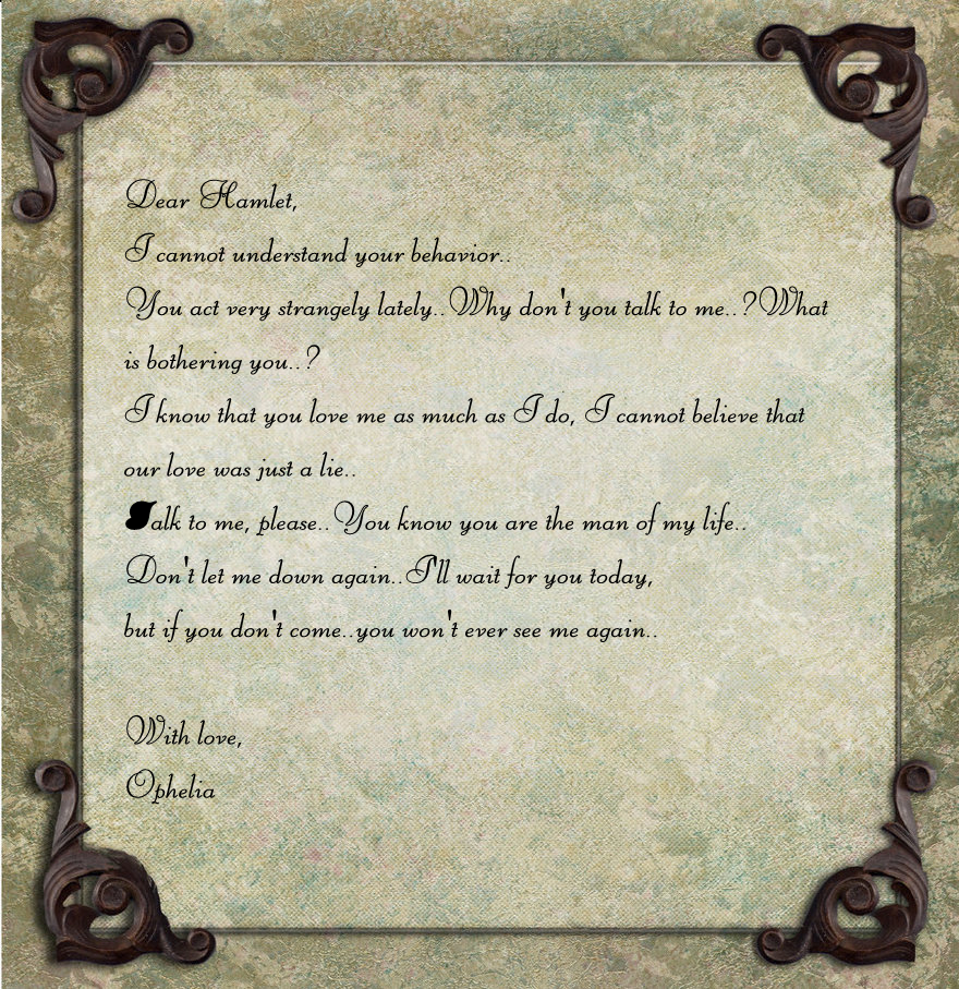 The To Be Experience: Love Letters to Hamlet