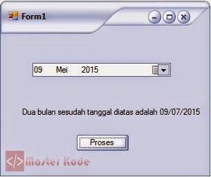 database: Penggunaan Timer dan DateTimePicker pada Visual Basic