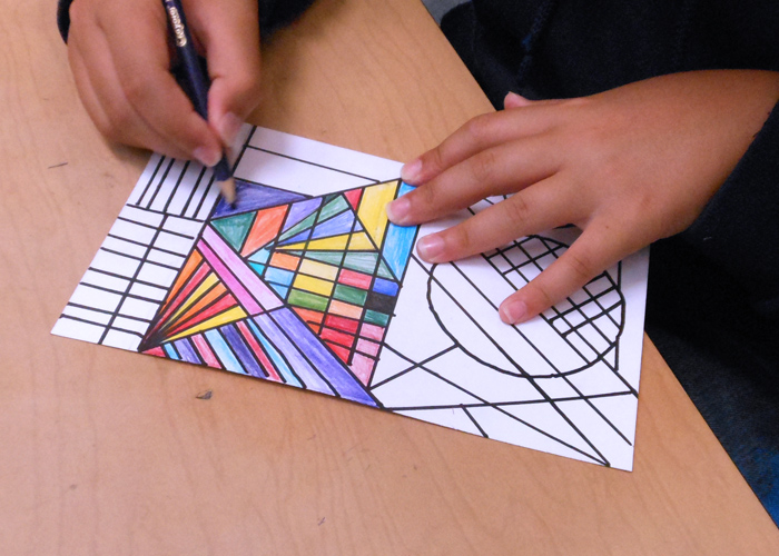 Earl Warren Arts: Fourth Grade: 2D Geometric Design