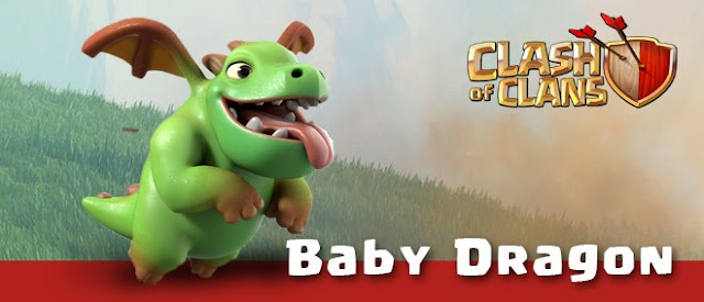 Rồng con Baby Dragon trong Town Hall | Clash of Clans Việt