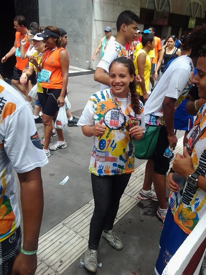 ESPORTES FJU NA CORRIDA PARA DIVULGAR A CAMPANHA BRASIL CAMPEÃO E UM ...