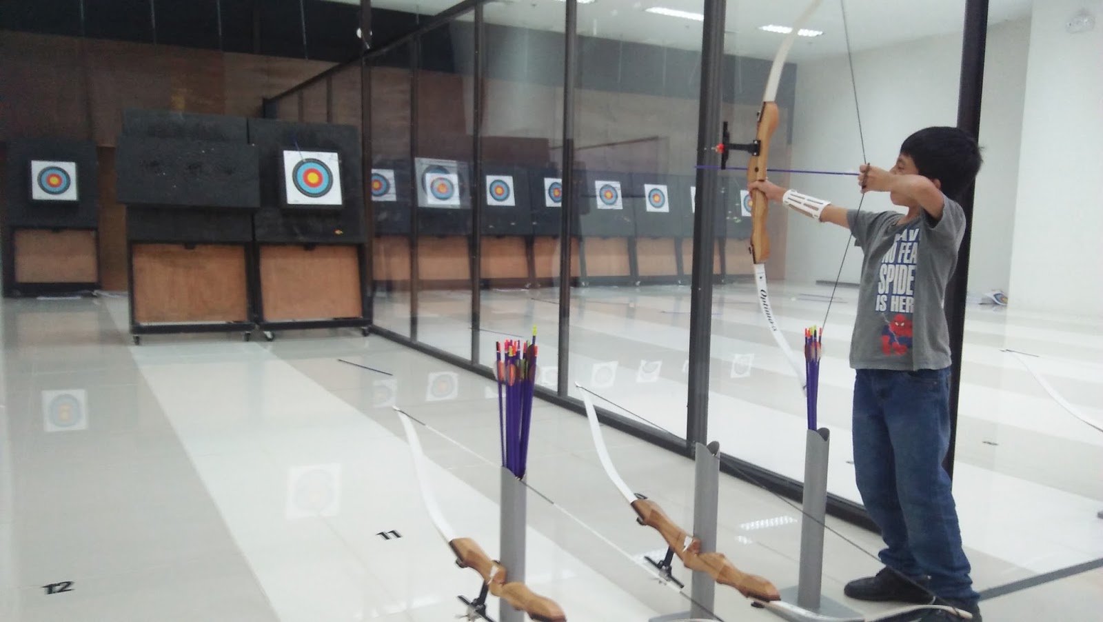 Rain's Journal: How to hit Bullseye in Archery for the first timer?