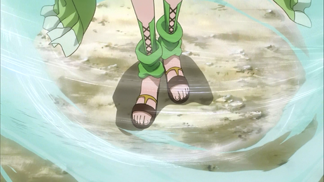 Anime Feet: The Sacred Blacksmith: Aria