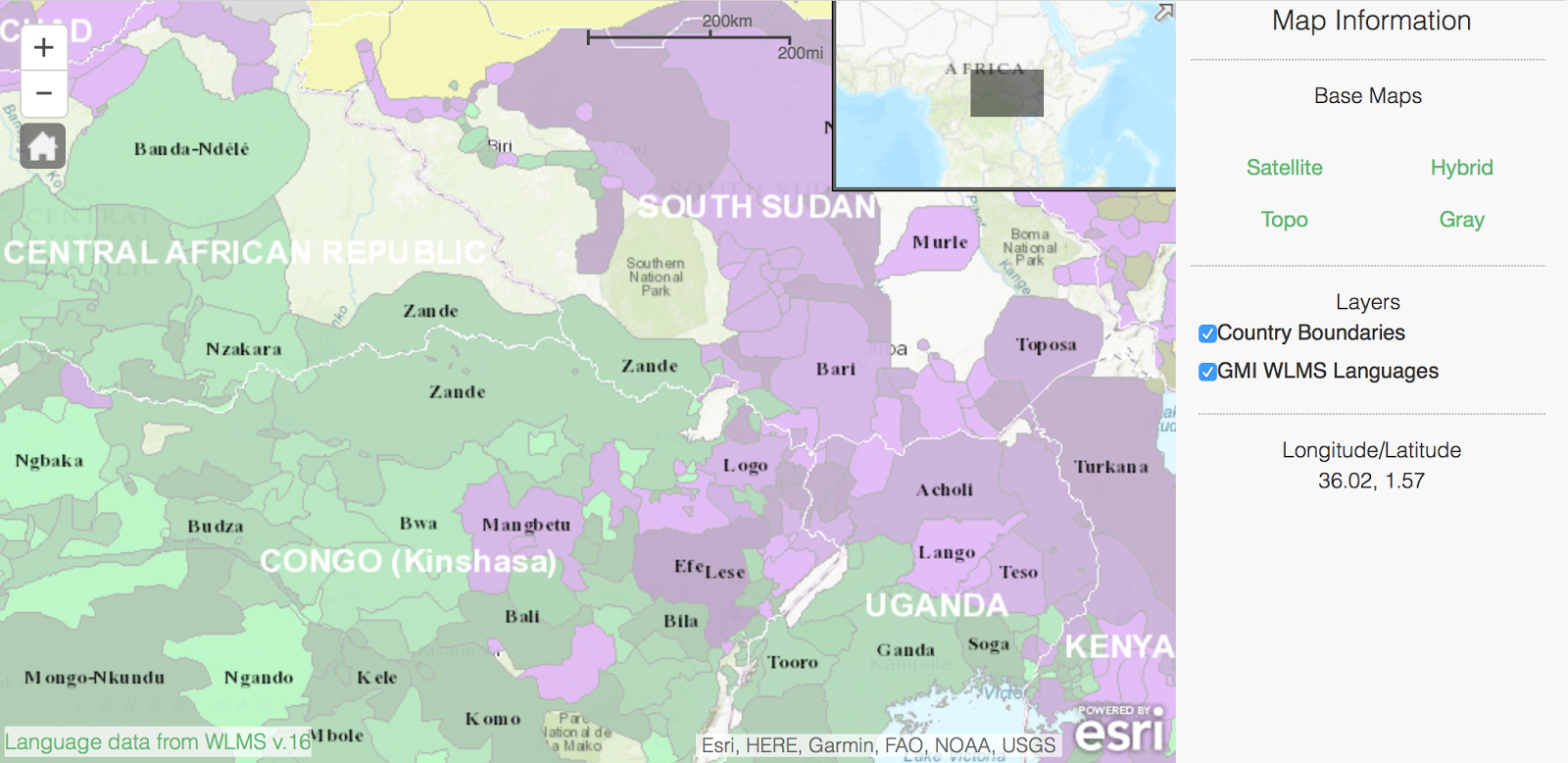 Linguistic map making: Drawing polygons