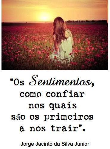 Poemas do Jorge Jacinto da Silva Junior: Poesia: Os sentimentos