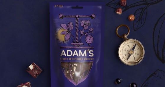 Adam's Cold-Pressed Chocolate on Packaging of the World - Creative ...