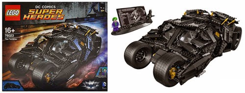 Time-Lapse Build for LEGO Tumbler From 'The Dark Knight'