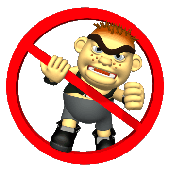 GIF ANIMADOS... : GIF ANIMADOS TRANSPARENTES DE AGRESIÓN ,ENOJO,IRA