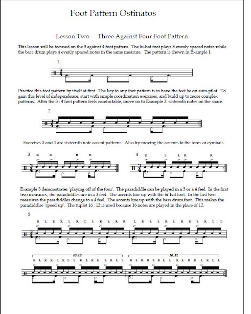 Motor Rhythms: The Forgotten Foot lesson series part two