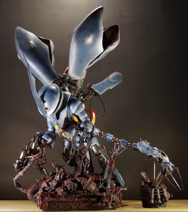 GUNDAM GUY: MG 1/100 Acguy Viscum [GBWC 2016 Japan Entry] - Custom Build