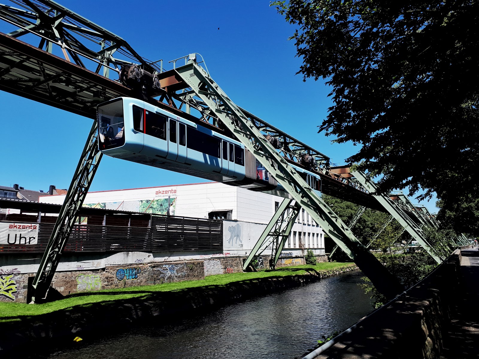 The coolest public transport system in the world: The Schwebebahn in ...