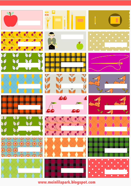 Free printable patterned tag and label collection 3 - ausdruckbare ...